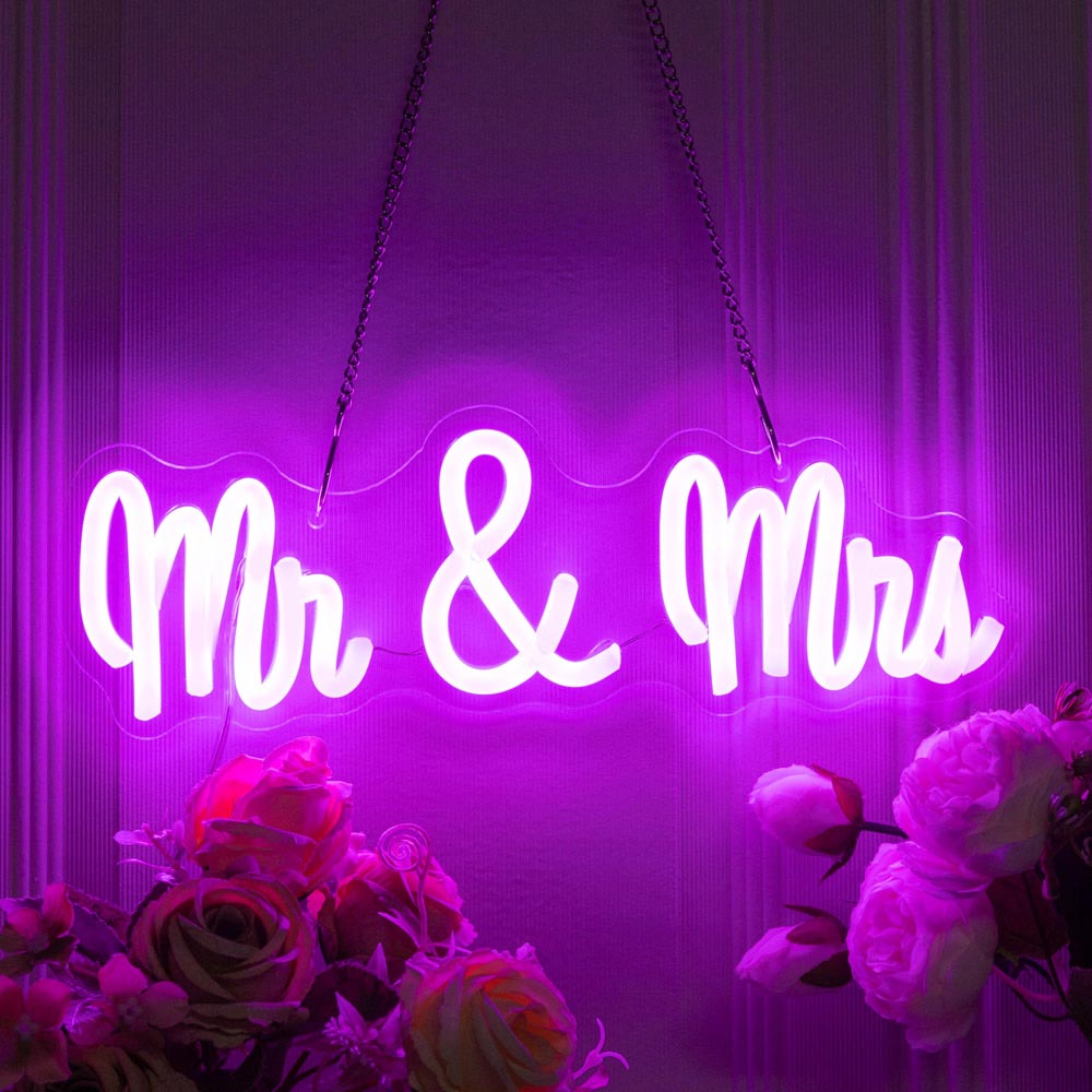 Led Neon Wedding Sign at Willis Beane blog